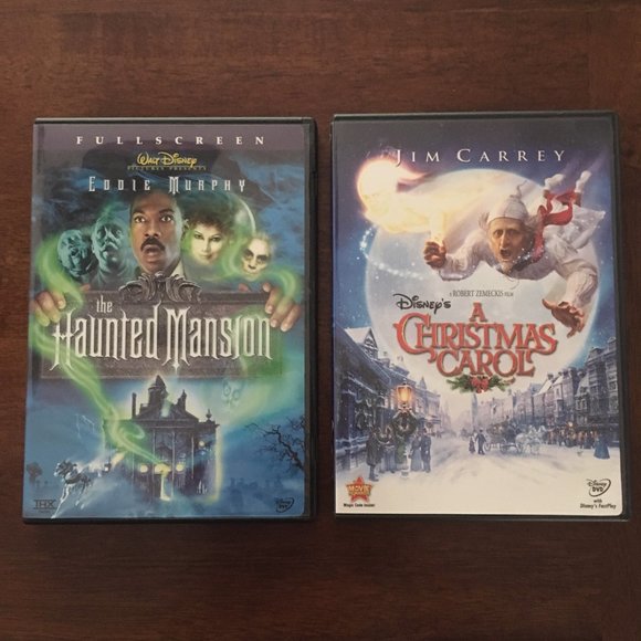 Media | 32 Lot Of 2 Disney Family Movies Dvds The Haunted Mansion A ...